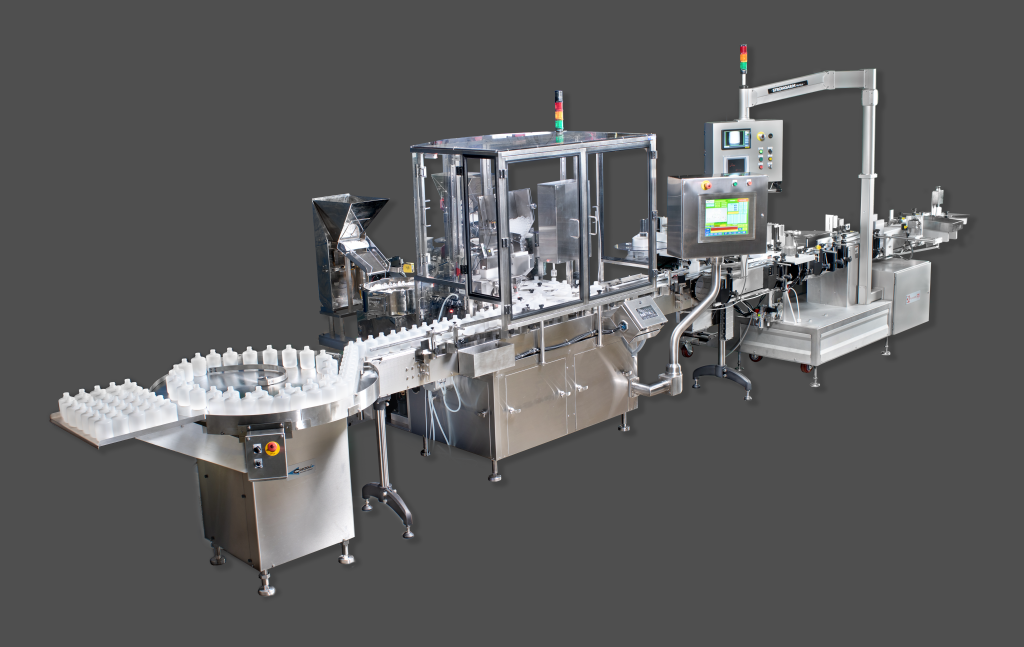 Rotary Filling Line for Test Kits Case Study - Cozzoli Machine Company
